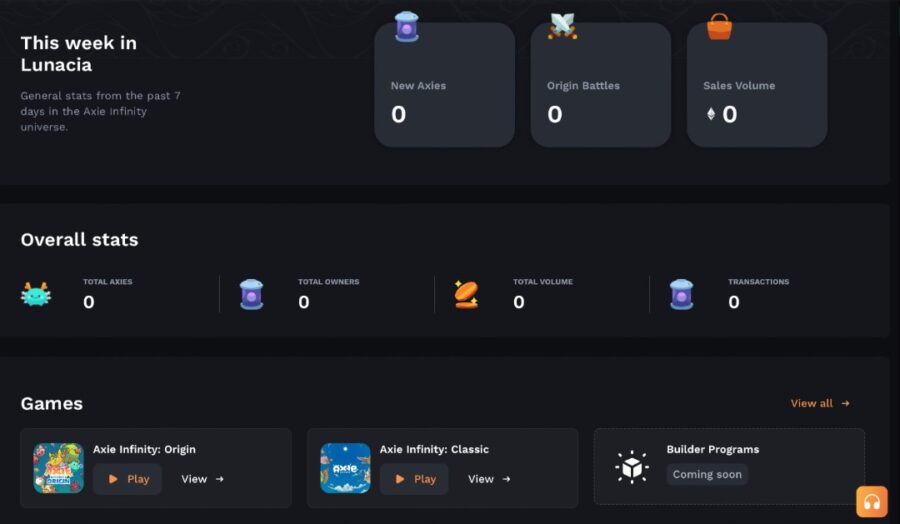 App.axie: la nueva actualización del marketplace de Axie Infinity ...
