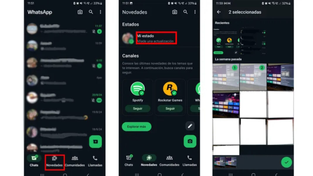 ¡Mejora tus estados de WhatsApp! Aprende a publicar varias fotos en tus estados simultáneamente ...